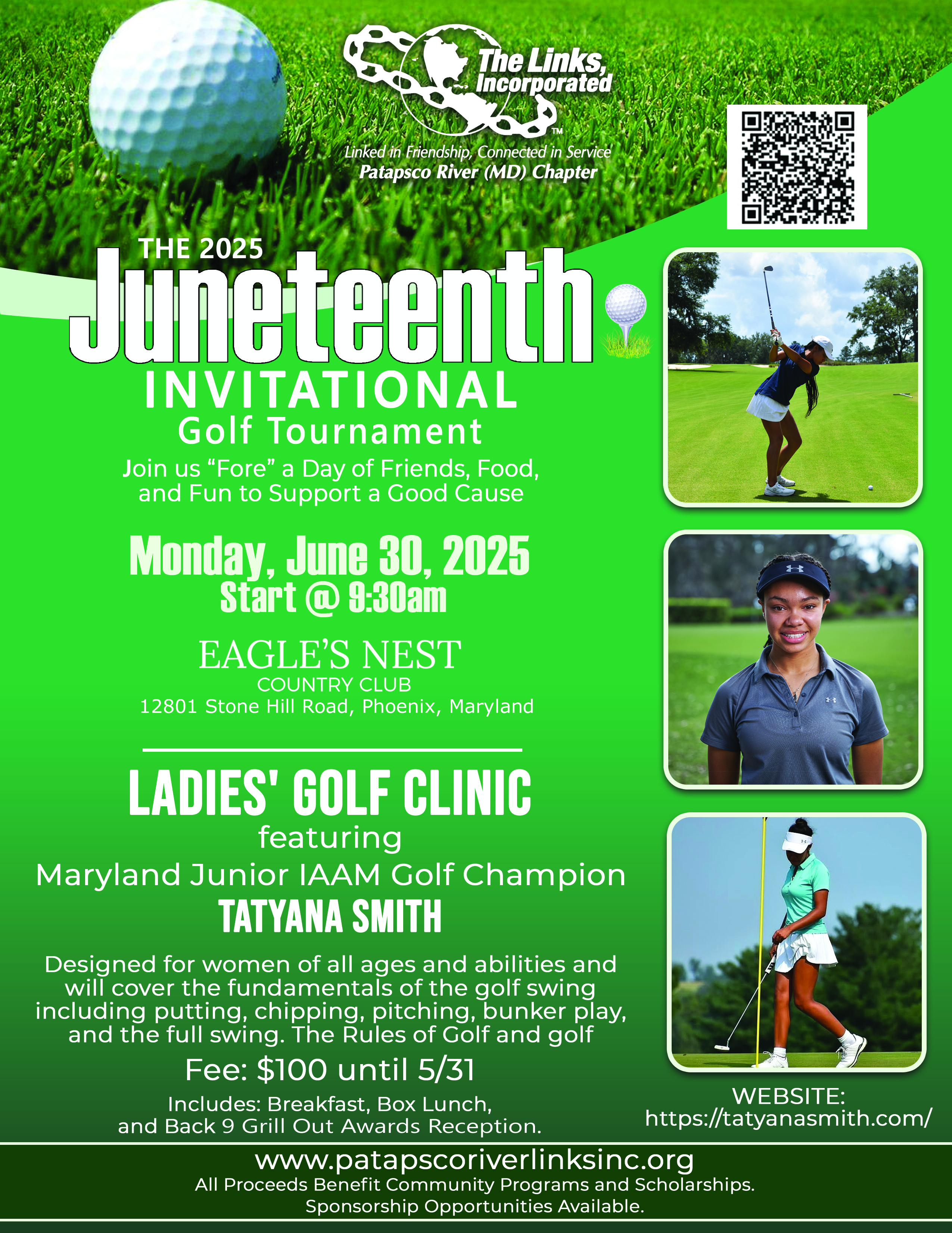 Cart Detail - Annual PRC Links Juneteenth Invitational Golf Tournament