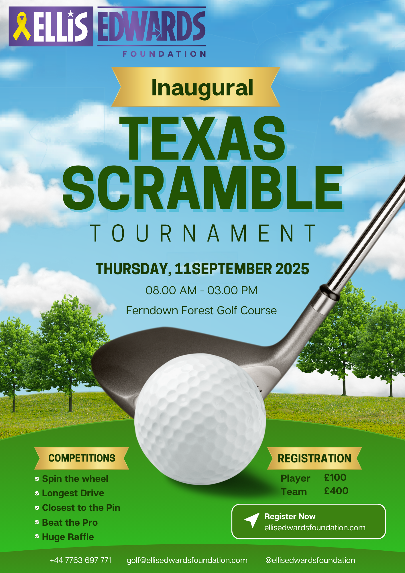 Home - The Ellis Edwards Foundation Golf Day
