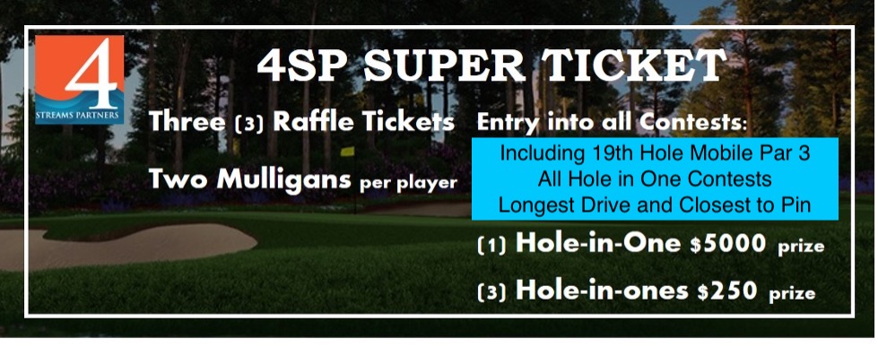 Store Item: Super Ticket - 7th Annual 4SP GOLF Fundraiser
