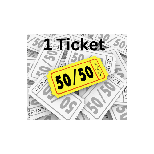 Store Item: 50/50 - 1 Ticket - 2024 Market Street Masters