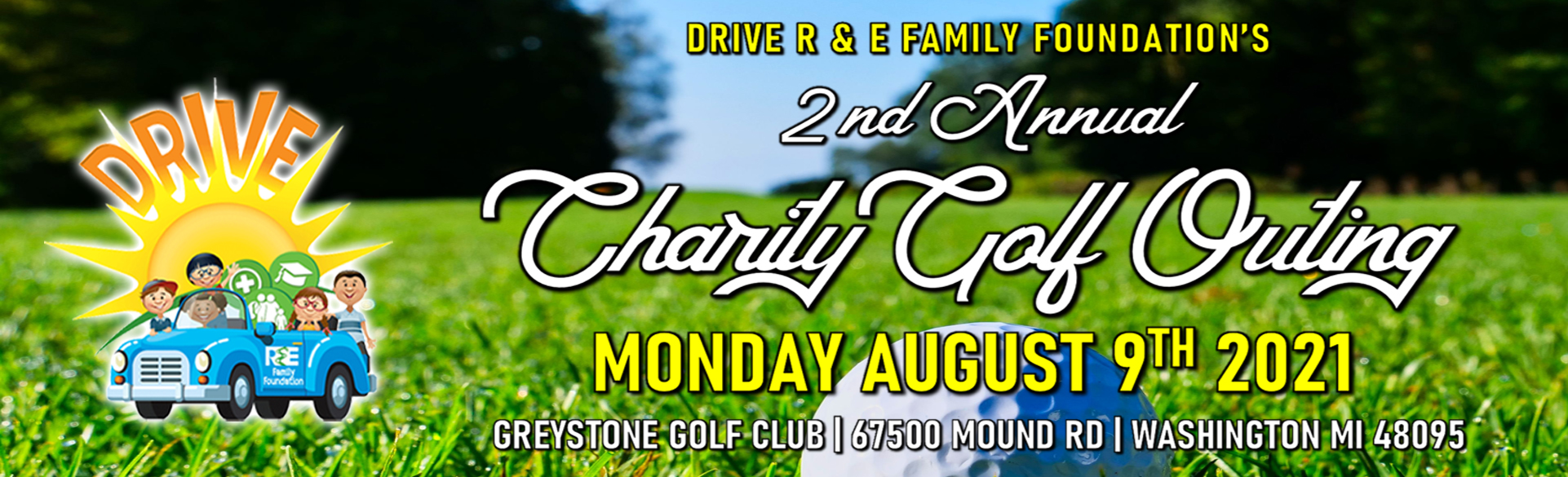 Home - DRIVE - 2nd Annual Charity Golf Outing