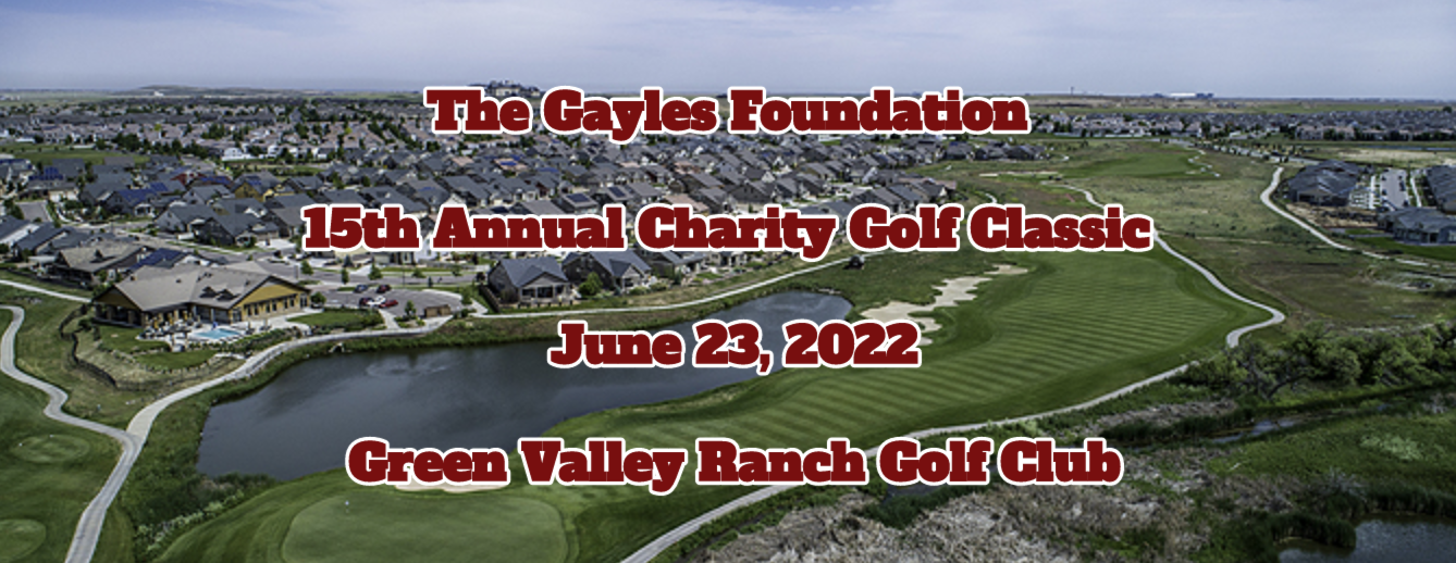 Home The Gayles Foundation 15th Annual Charity Golf Classic