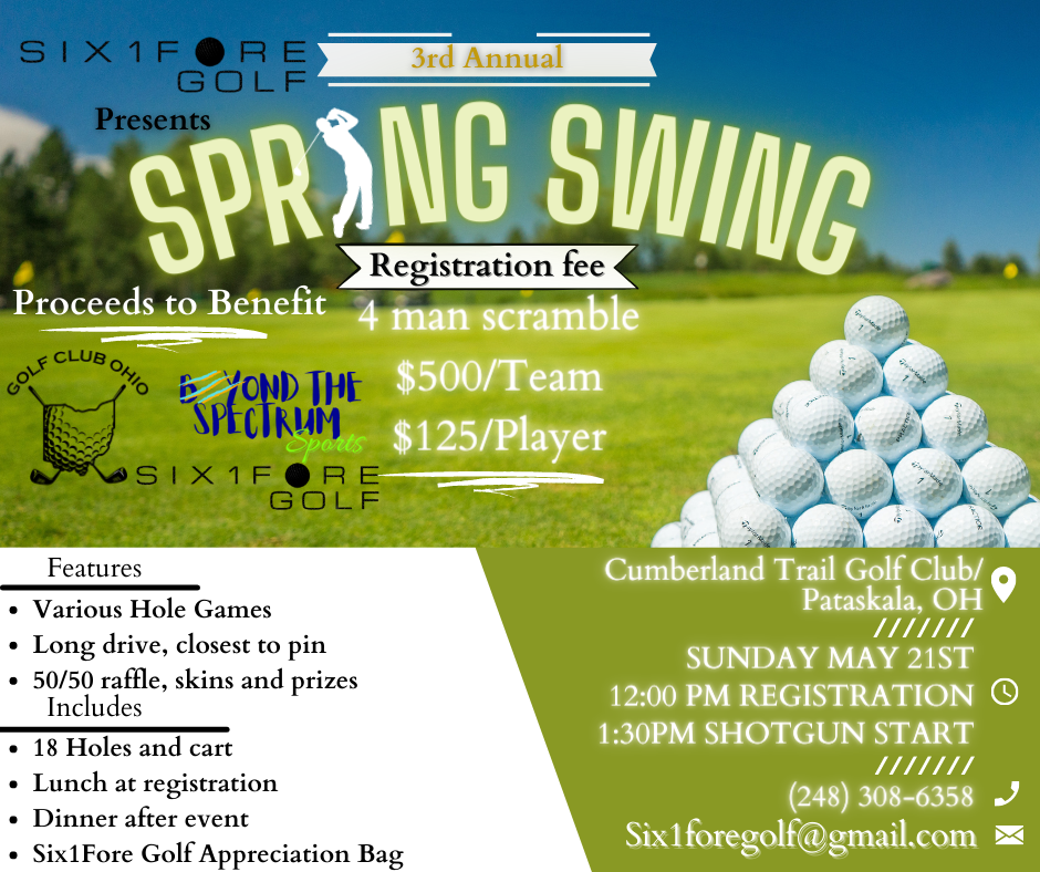 Home - 3rd Annual Six1Fore Golf Spring Swing